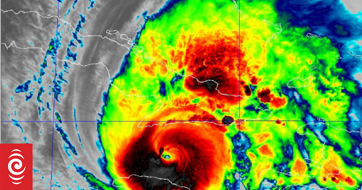 Hurricane Melissa takes aim at Cuba after roaring across Jamaica | RNZ News