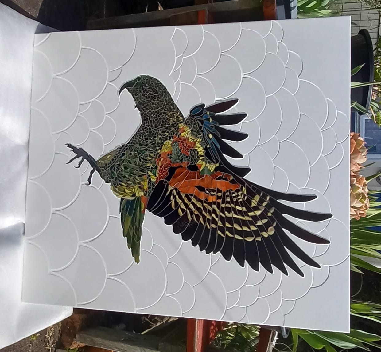 Achilles Botes mosaic art | A Gallery from Standing Room Only | RNZ ...