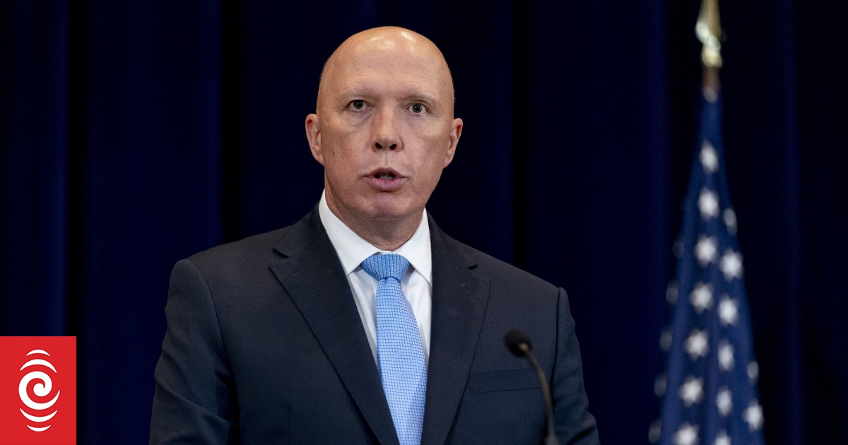 Peter Dutton confirmed as new Liberal leader in Australia | RNZ News
