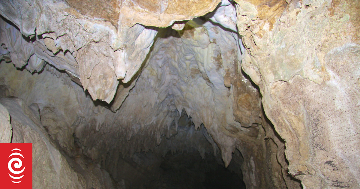 Abbey Caves expert Peter Crossley explains cave system | RNZ