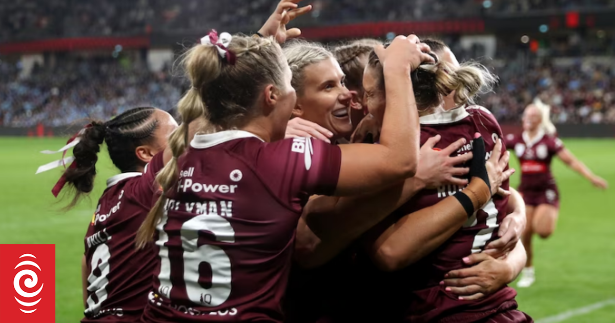 Maroons win State of Origin double | RNZ News
