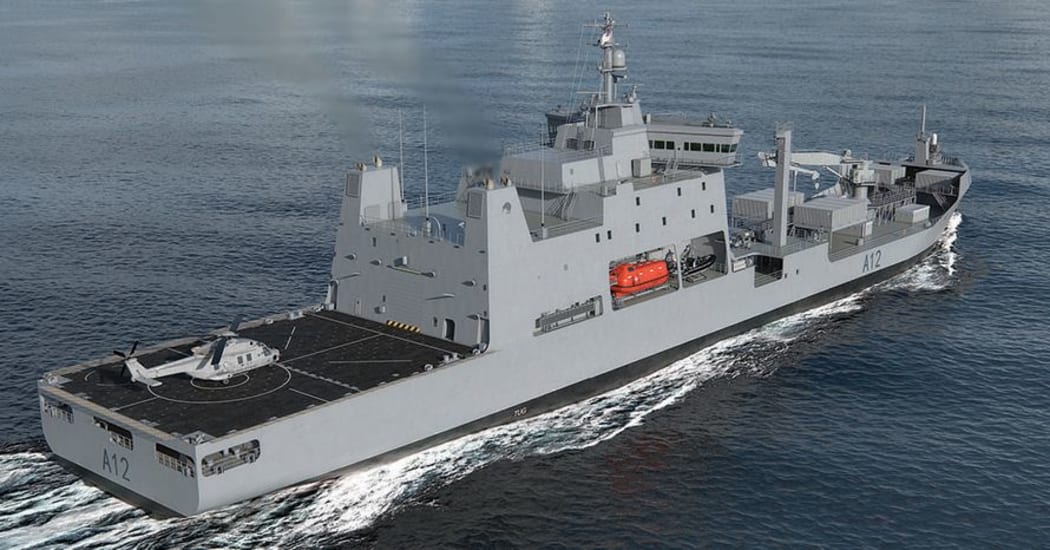 Defence Force to buy $500m naval tanker | RNZ News