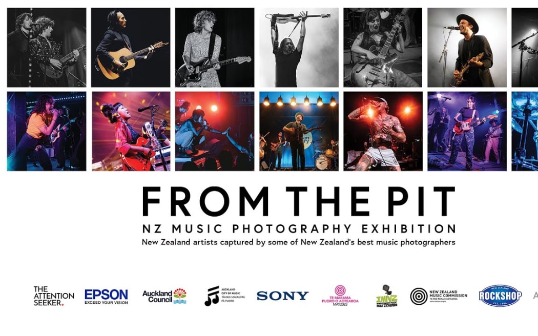From the Pit - a celebration of music photographers | RNZ