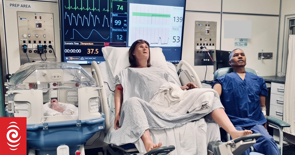 Birthing simulator helps train clinicians at Wellington hospital | RNZ
