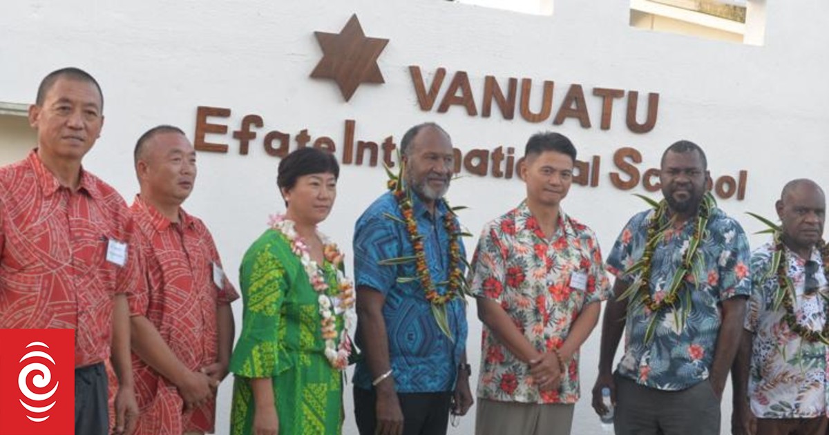 Construction of new school building backed by MP launched in Vanuatu ...