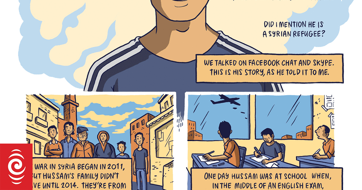 The Pencilsword: Hussam and The Death Way | RNZ News