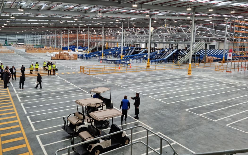 Kmart opens first distribution centre at Ruakura Superhub | RNZ News