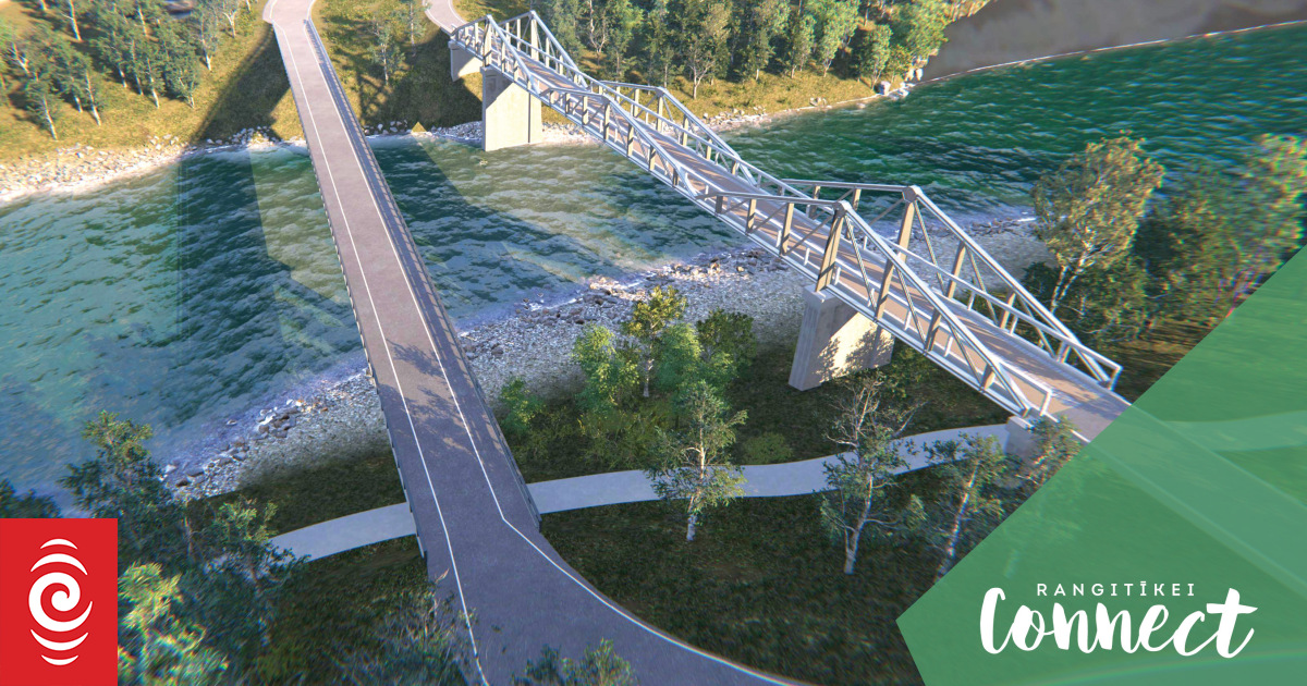 Opening date set for long-delayed Manawatū bridge | RNZ News