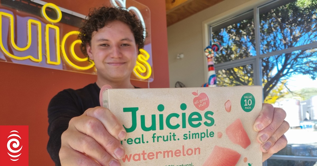 Kaitāia College student visits Juicies manufacturer after making ...