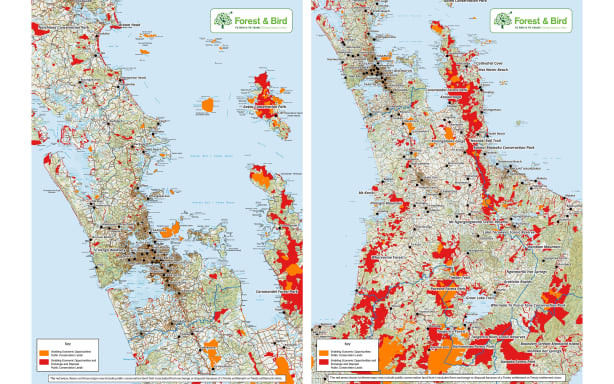 Maps reveal where conservation land could be sold off after government ...