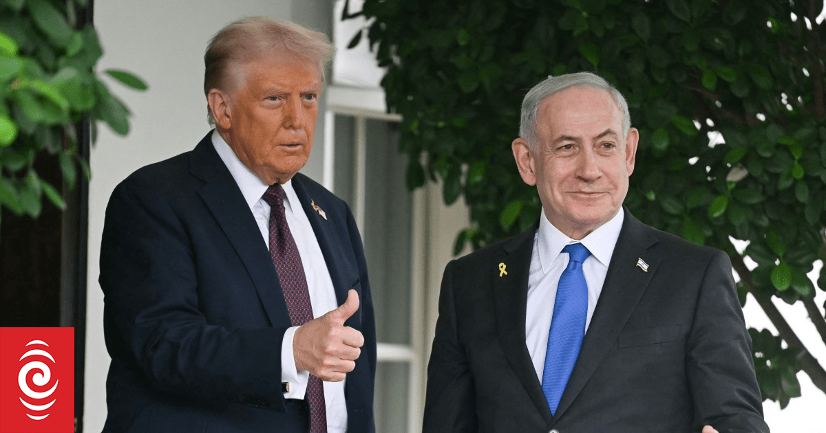 Trump emerges from Netanyahu meeting saying he is 'close' to Gaza peace ...