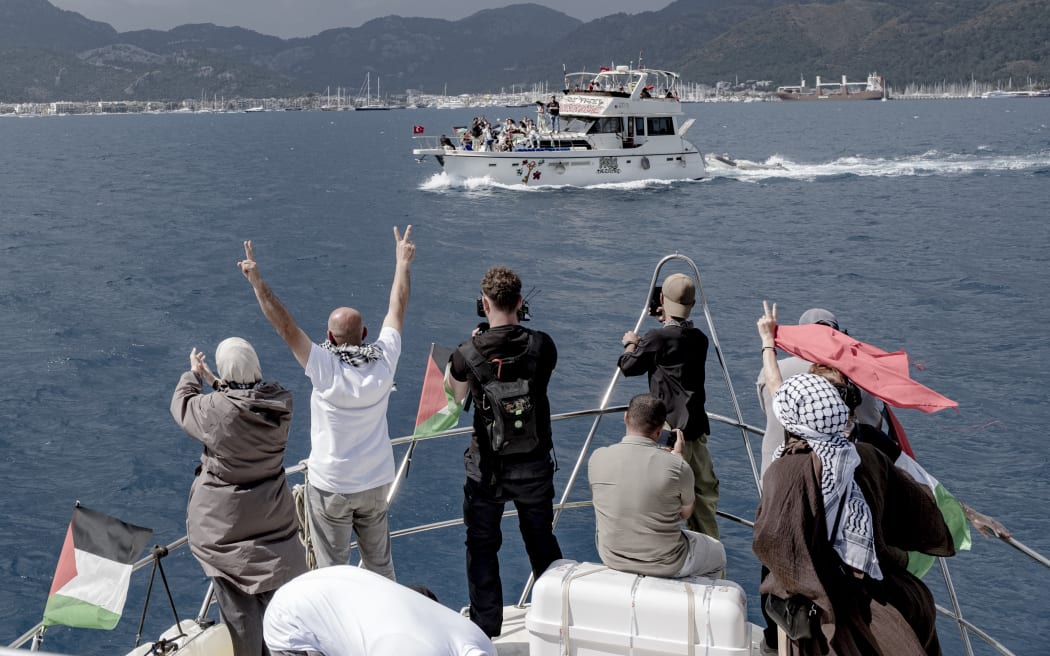 Israeli forces fired shots at Gaza flotilla, all boats intercepted ...