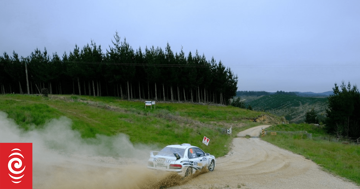 South Island scenery on show as top rally car drivers tackle gravel ...