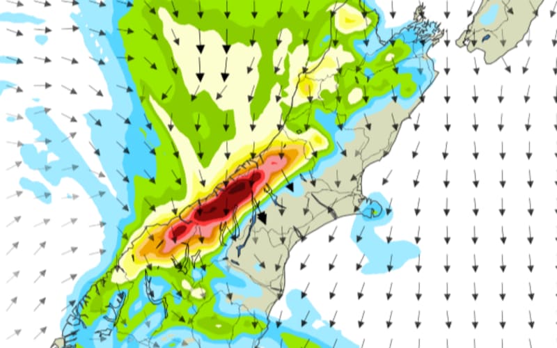 Heavy rain warnings issued for South Island's west with more severe ...