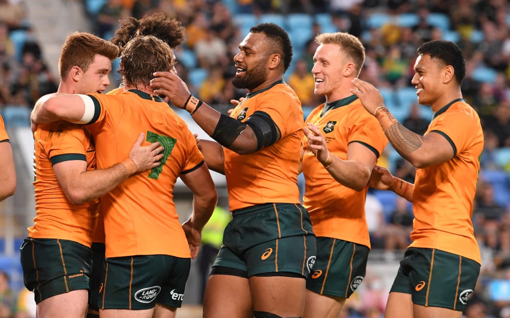 Wallabies name rookie ten to face All Blacks | RNZ News