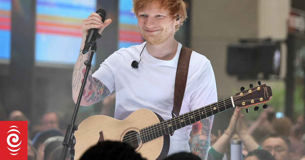 Ed Sheeran street performance shut down by police in India | RNZ News