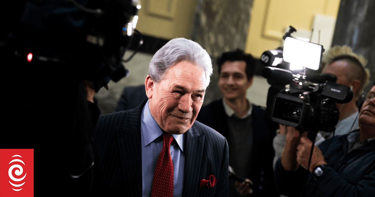 Winston Peters spends much of year's last speech criticising Te Pāti ...