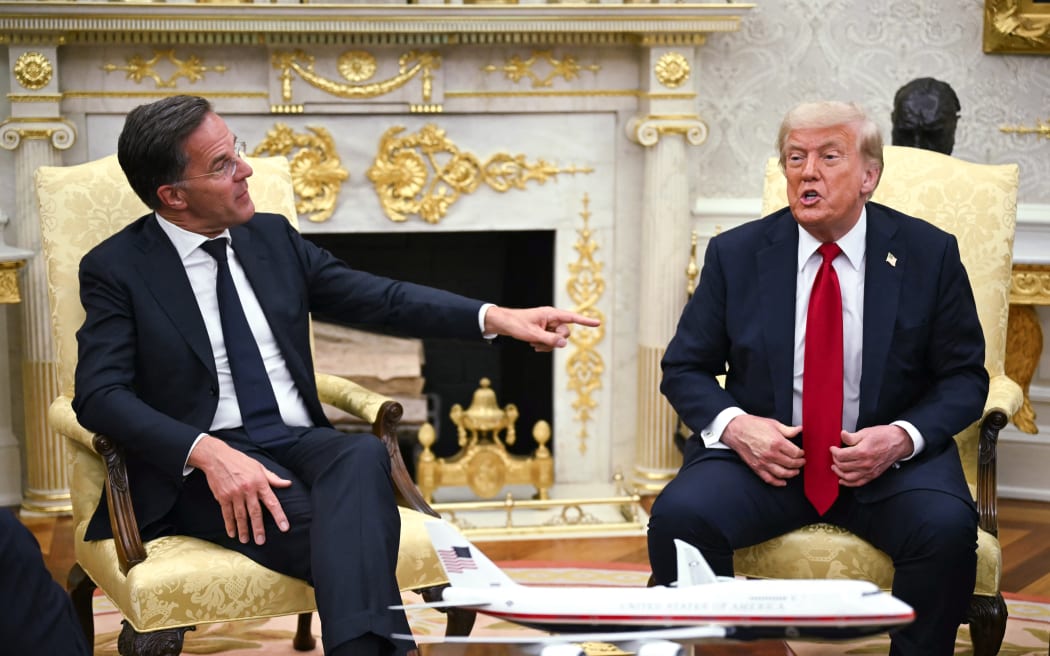 Trump criticises NATO over Iran in meeting with alliance's boss | RNZ News