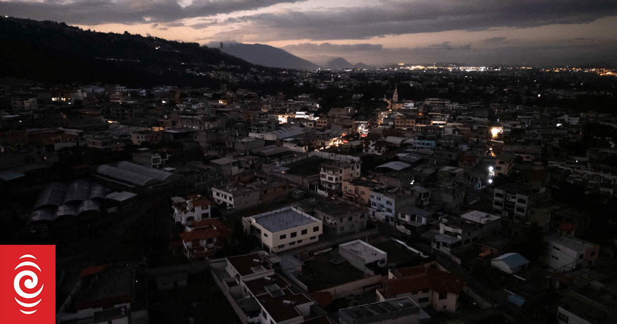 Ecuador extends drought-induced power cuts to 14 hours a day | RNZ News