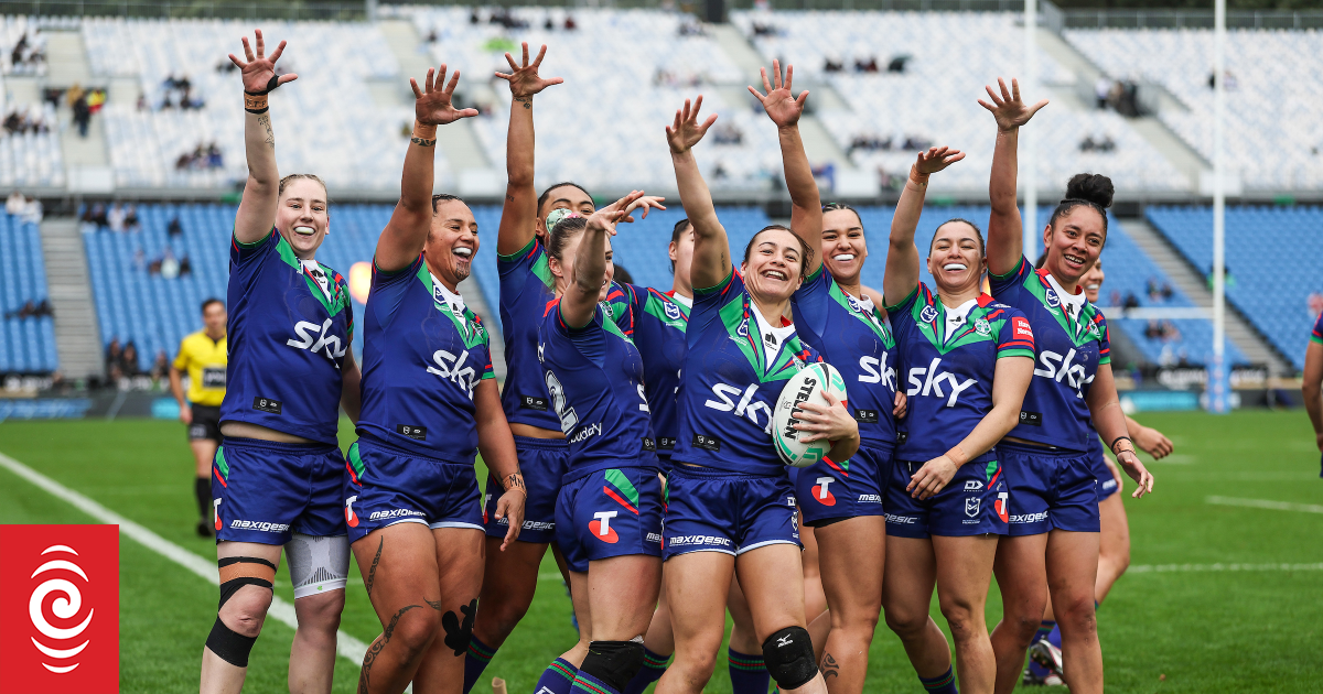 NZ Warriors women learn on fly in NRLW homecoming | RNZ News