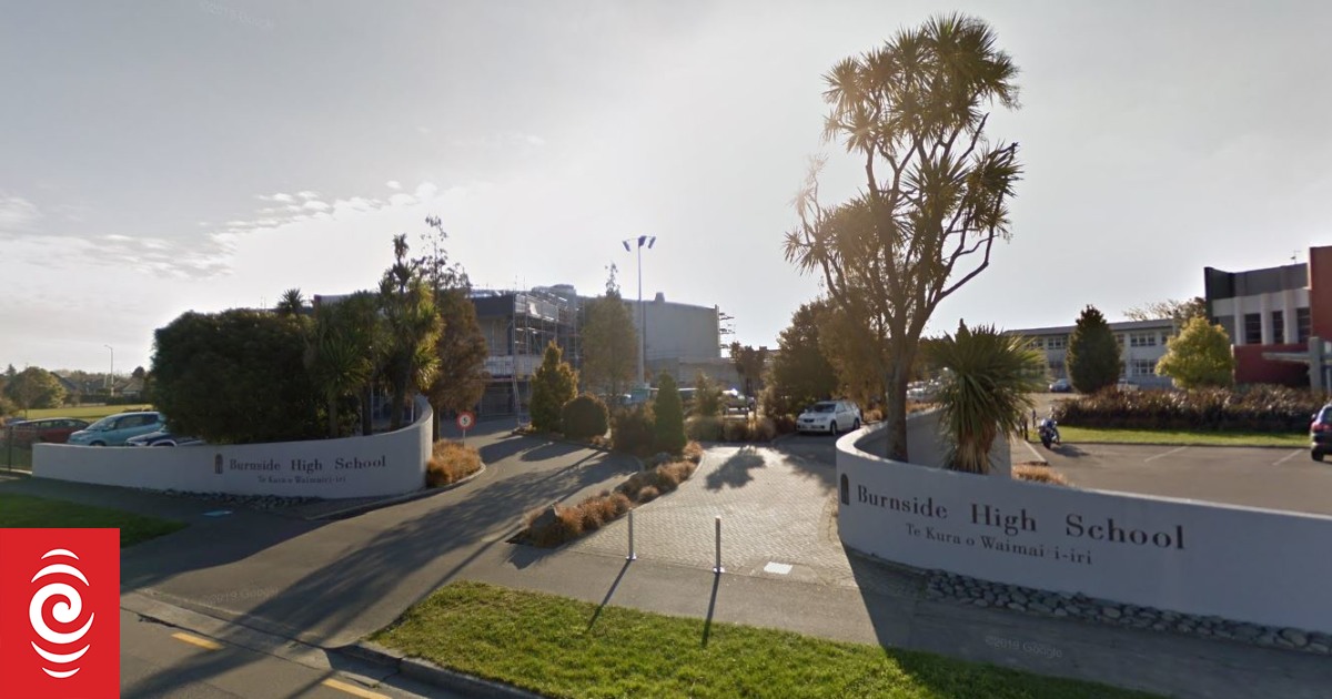 Christchurch's Burnside High School shuts after two dozen classrooms ...