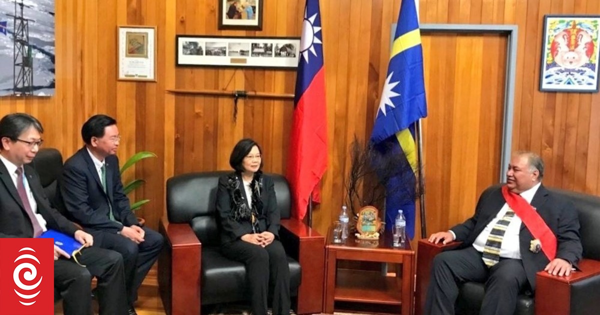 Nauru signs agreement with Taiwan to fight cross-border crime | RNZ News