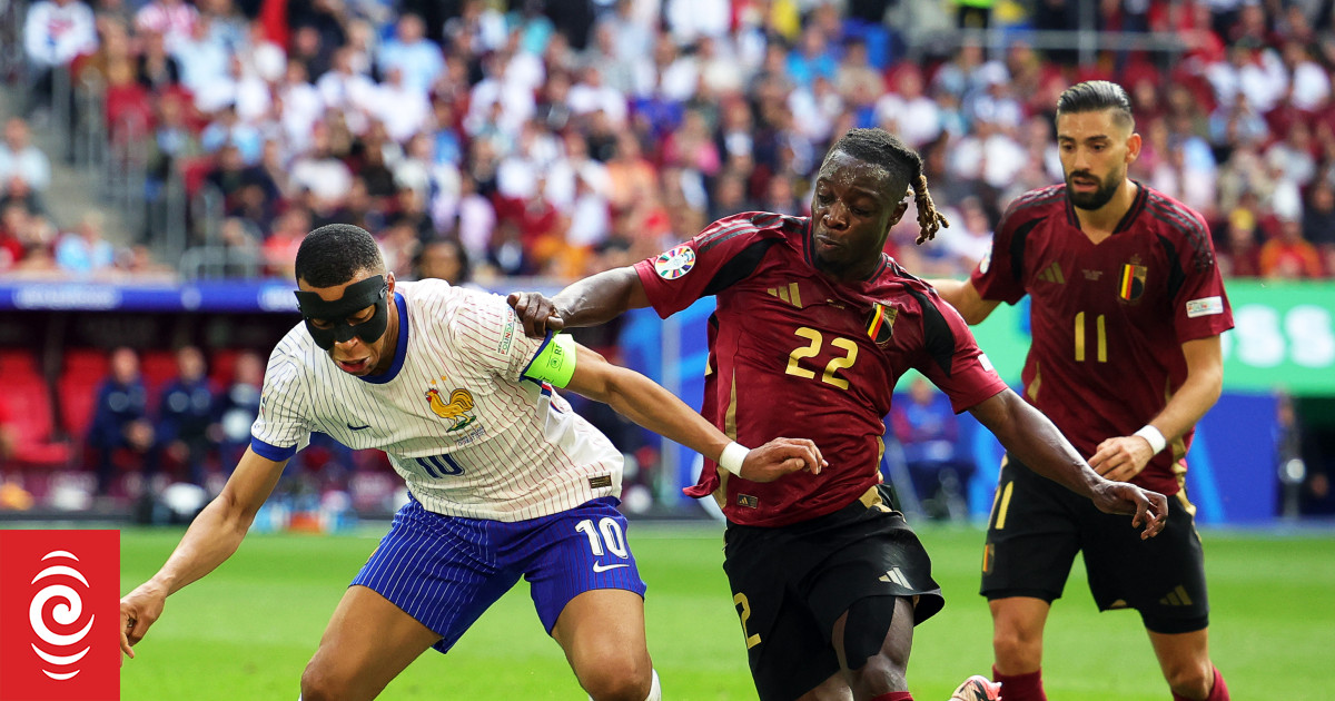 Euro 2024: Late own goal gives France 1-0 win over tame Belgium | RNZ News