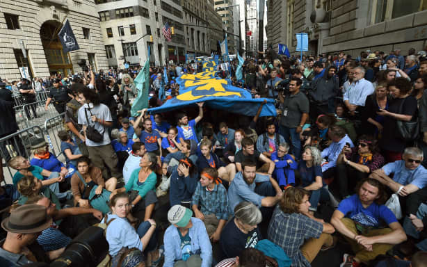 Maori join NY climate change protest | RNZ