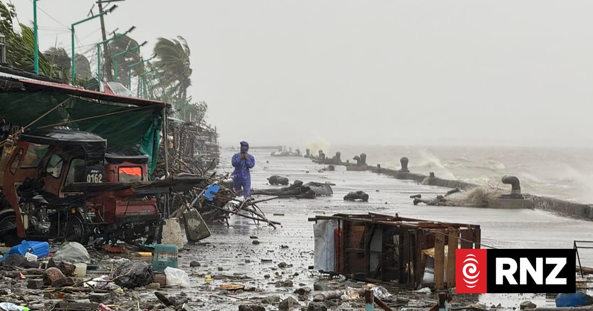 Super Typhoon Ragasa barrels through northern Philippines, triggers ...
