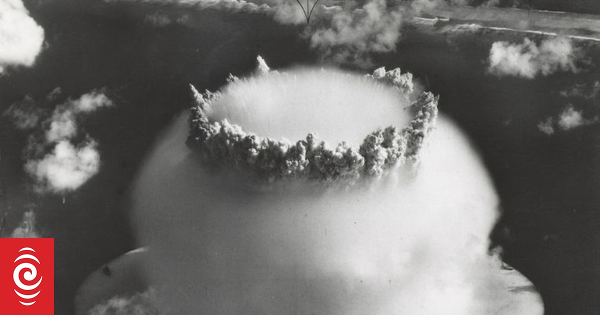 French Polynesia marks anniversary of first French atomic test | RNZ News