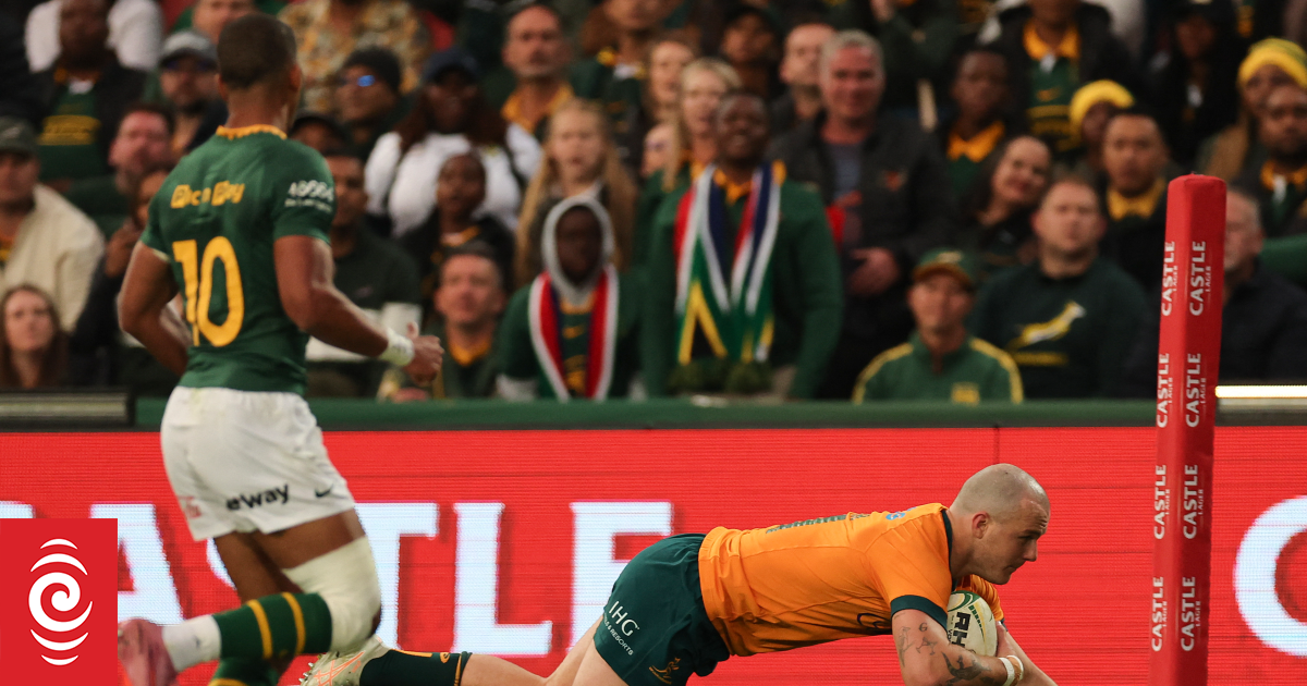 Remarkable comeback as Wallabies stun Springboks | RNZ News