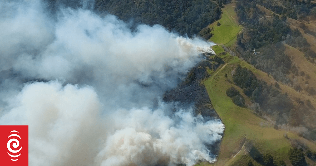 Whangārei fire: Blaze under control as firefighters stood down for the ...