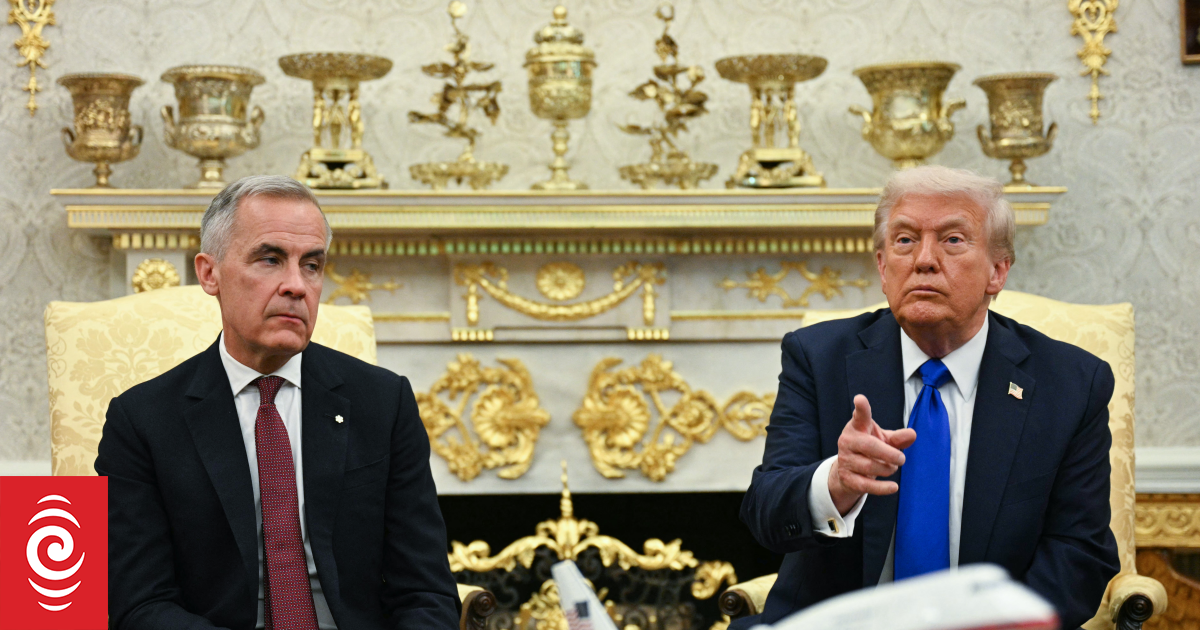 Trump ends all Canada trade talks over 'fake' tariff ad | RNZ News