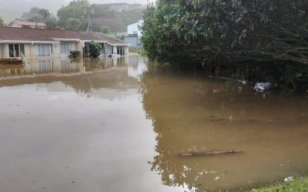 Waihī Beach floods: Community 'worries every time it rains' | RNZ