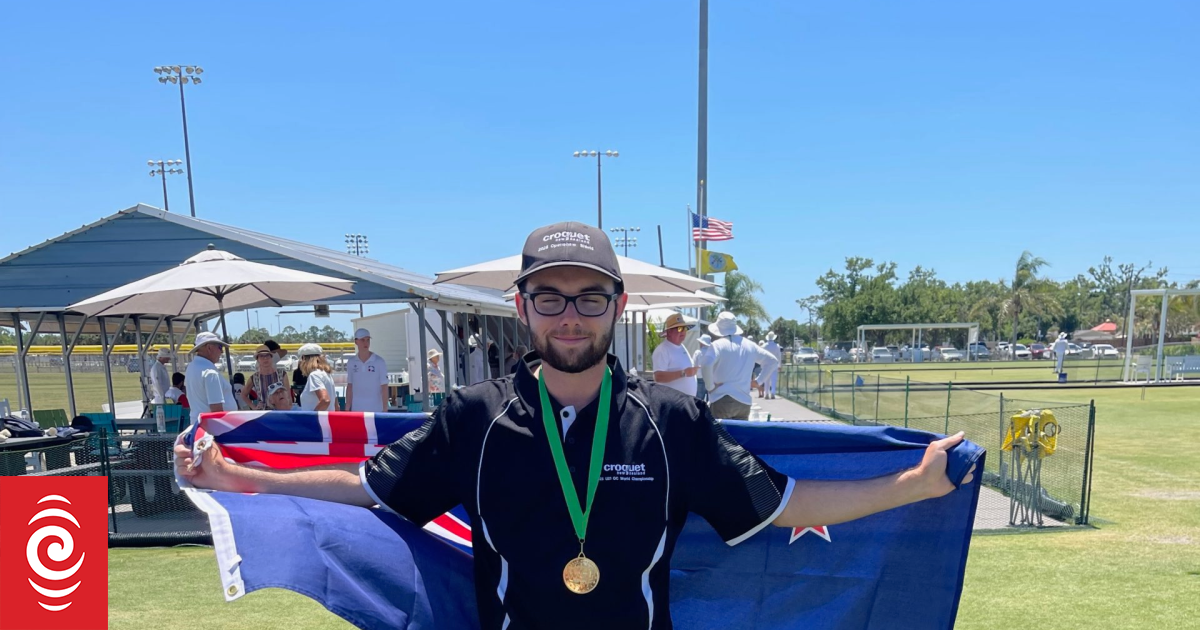 Young world champ Levi Franks wants to spread croquet appeal among his ...