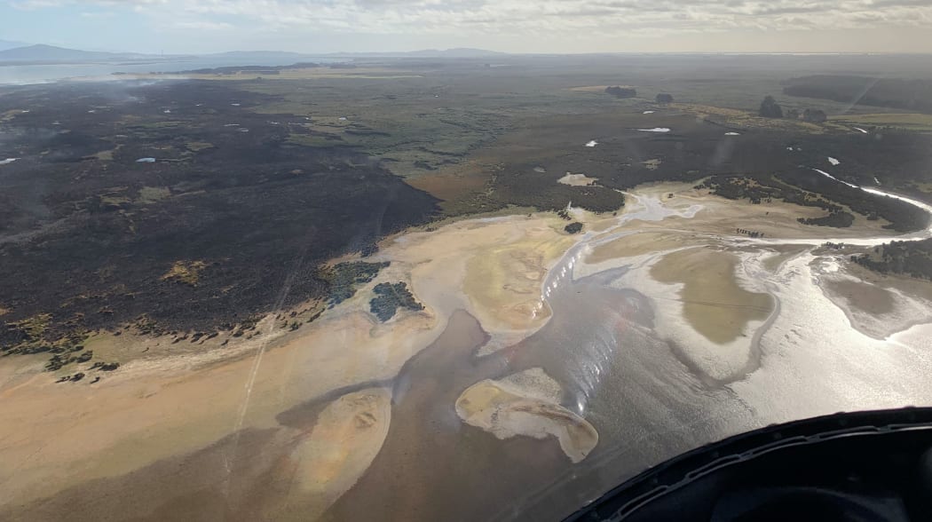 Awarua fire: Iwi fearful of damage to culturally important Waituna ...