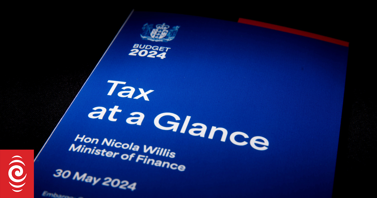 Budget 2024 in charts: What does it all mean? | RNZ News