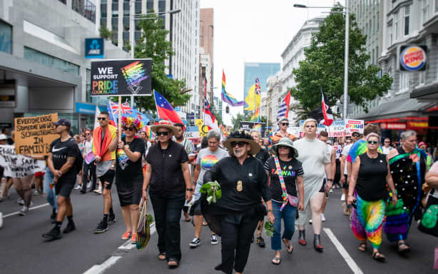 Takatāpui at Pride: 'A slow cultural burn towards change' | RNZ