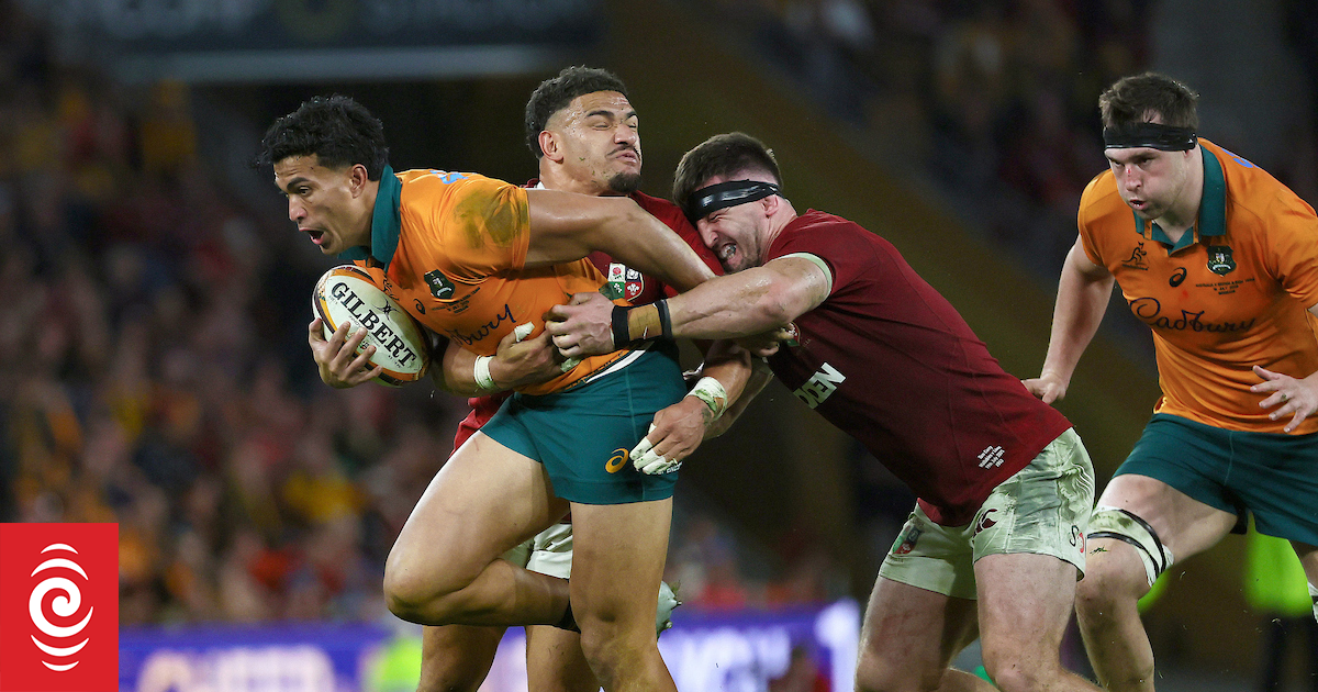 Rugby live updates: Wallabies v British & Irish Lions | RNZ News