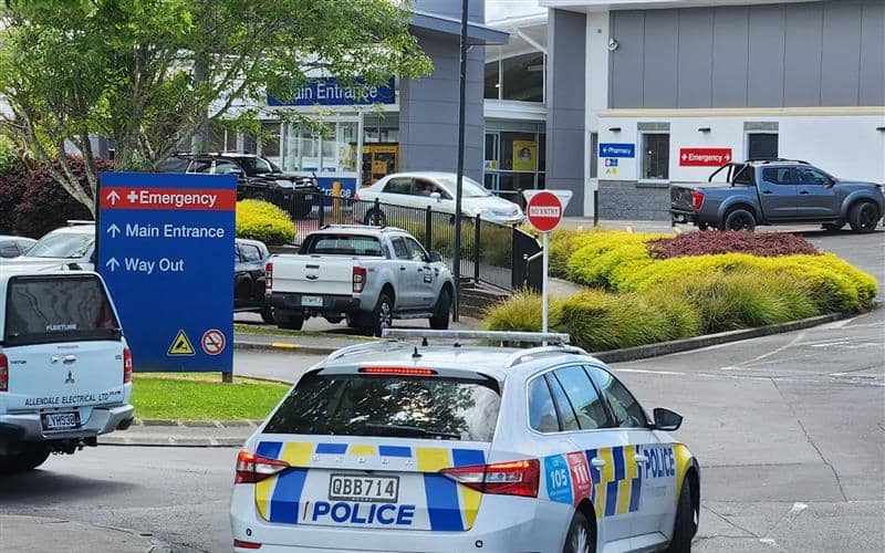 Arrest after a 'possible' gun found in ambulance at Waitākere Hospital ...