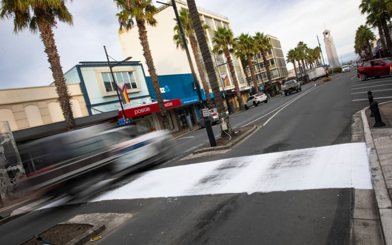 Rainbow crossing painted over: Six accused of Gisborne incidents plead ...