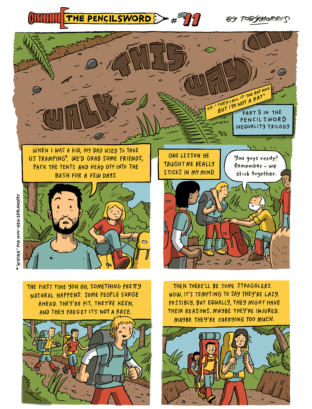 The Pencilsword: Walk this way | RNZ News