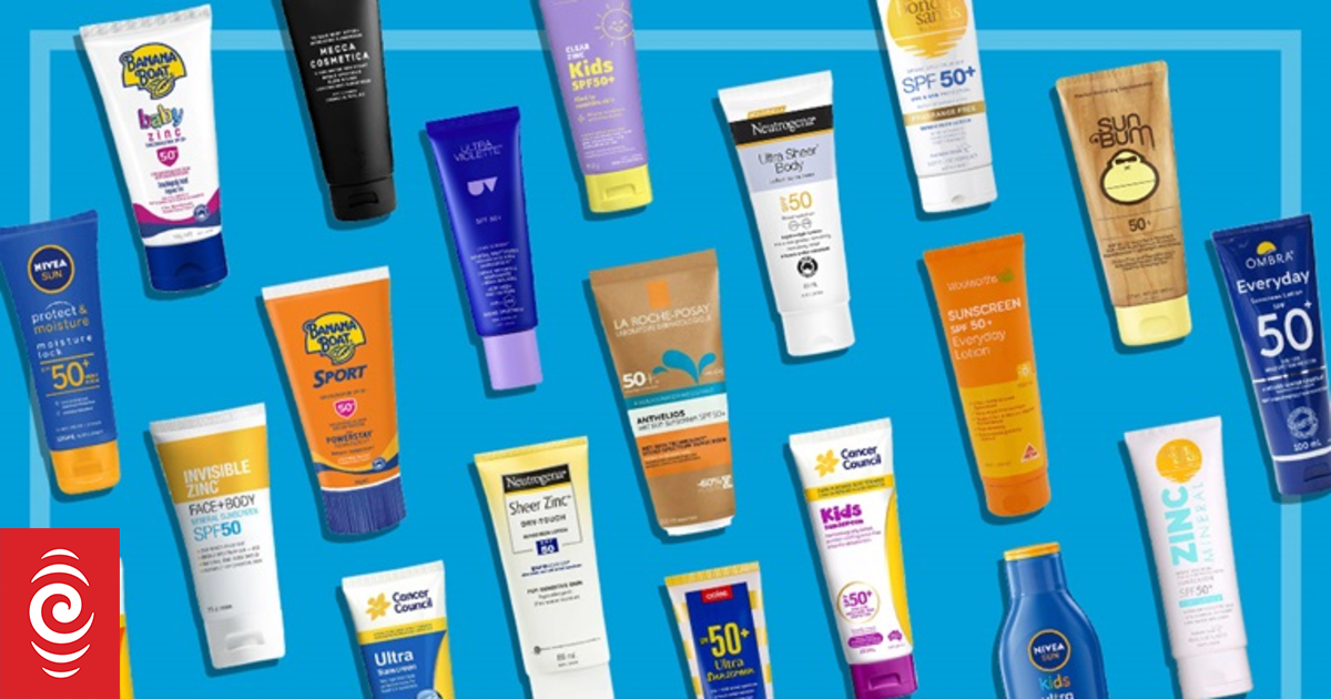 11 sunscreens sold in New Zealand don't meet SPF claims - report | RNZ