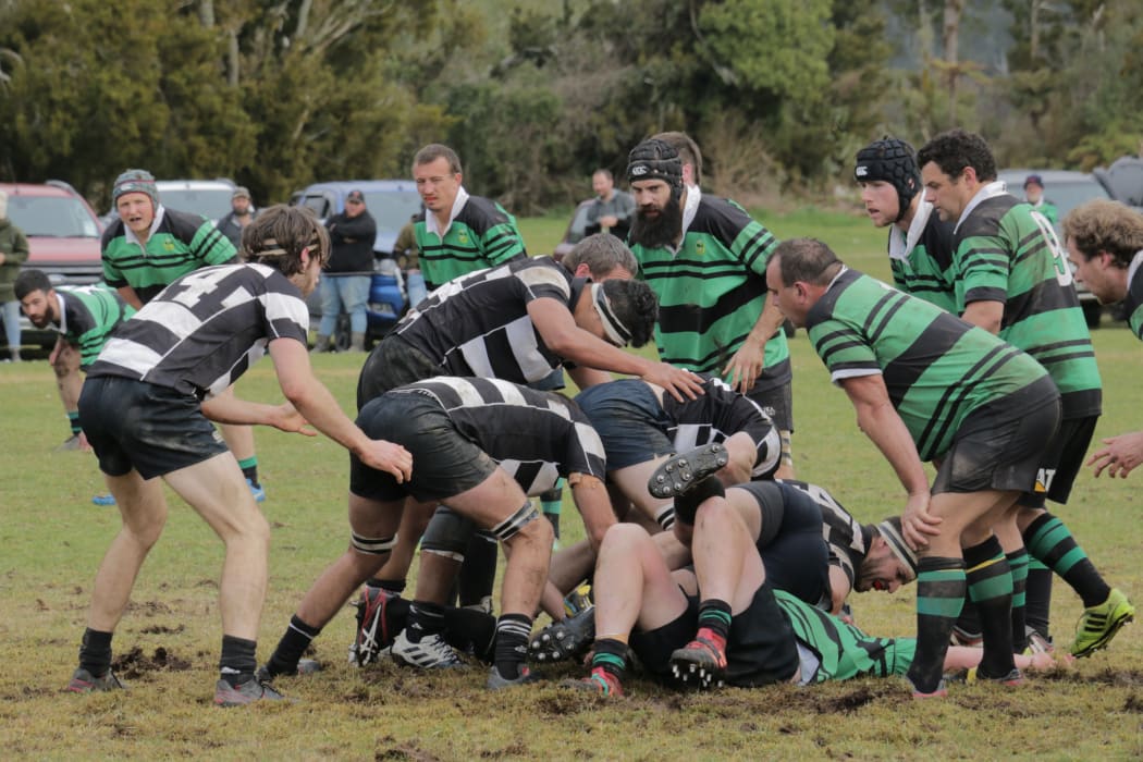 Mud & Blood - Rugby teams in Westland battle for sacred shield | RNZ