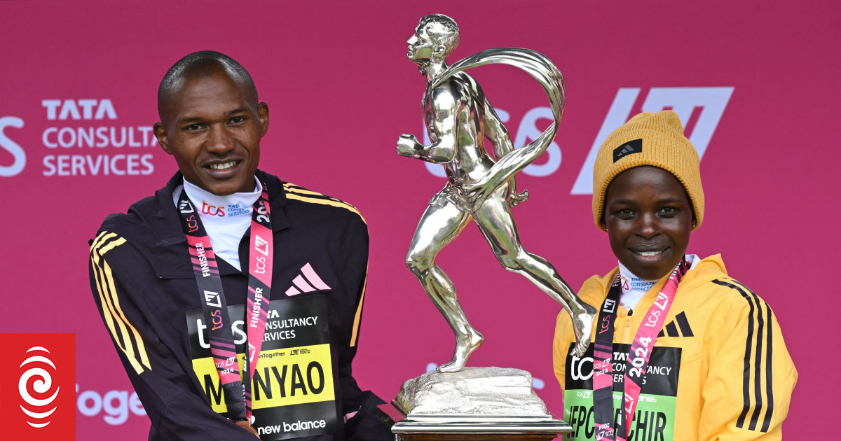 London Marathon 2024 results: Peres Jepchirchir breaks women's-only world record | RNZ News