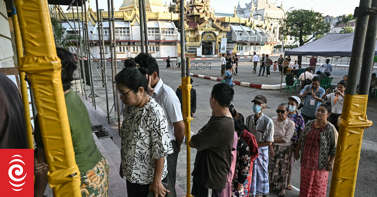 Myanmar polls open amid civil war, junta-backed party tipped to win ...