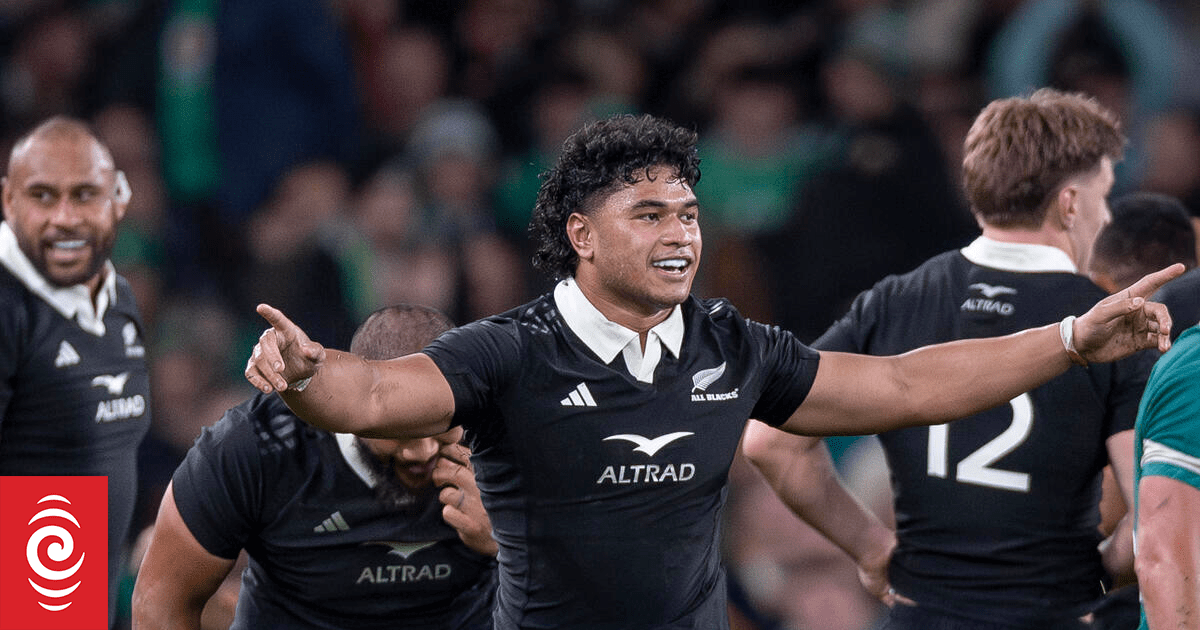 All Blacks' Wallace Sititi caps stellar year with World Rugby award ...