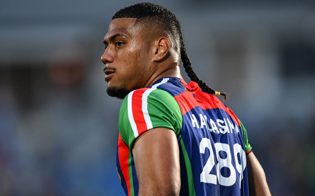 NRL: NZ Warriors star Leka Halasima fronts media for first time before ...