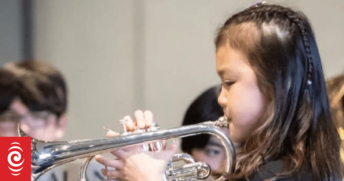 Ten-year-old trumpet whiz Celine Wu set to wow at ANZAC Dawn Service | RNZ News