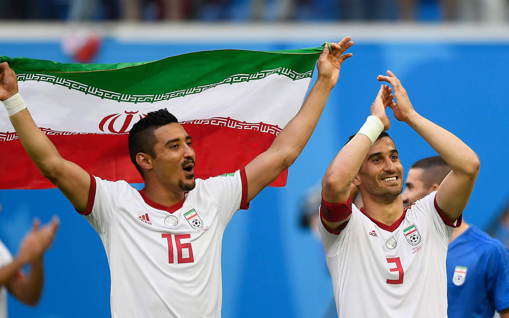 Iran fans savour World Cup win amid anthem wrangle | RNZ News